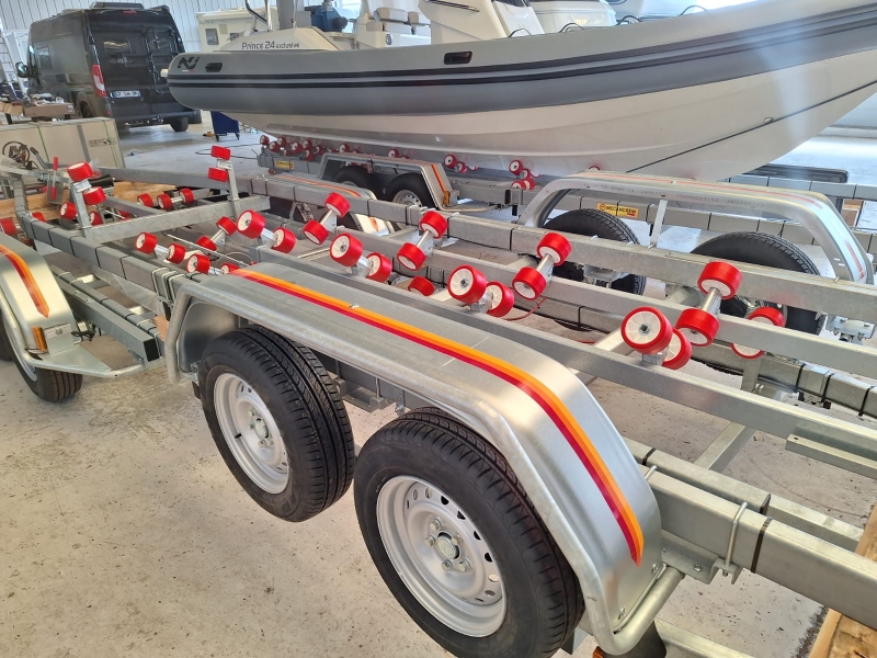 Remorque bateau Mecanorem MTX 1522 F - 7M - PTAC 2 000Kg